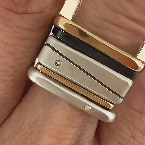 Horizon Ring Set | Colleen Mauer Designs