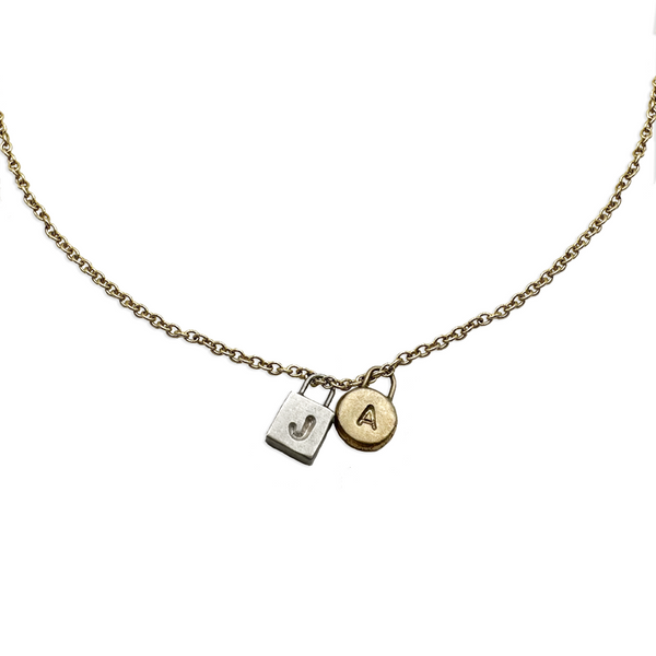 2-Charm Storybook Necklace (Customizable) | Colleen Mauer Designs