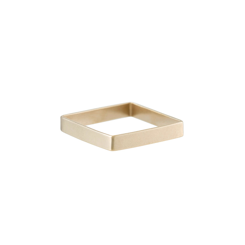 14k Gold Plane Ring | Colleen Mauer Designs