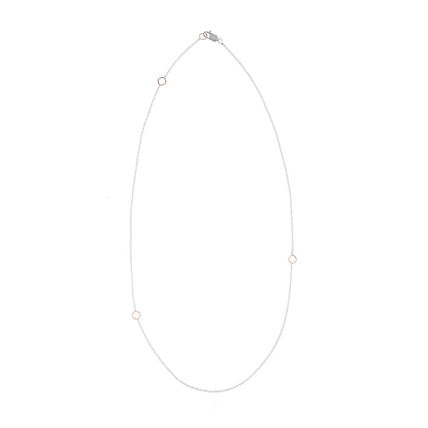 Delicate Chain & Square Necklace | Colleen Mauer Designs