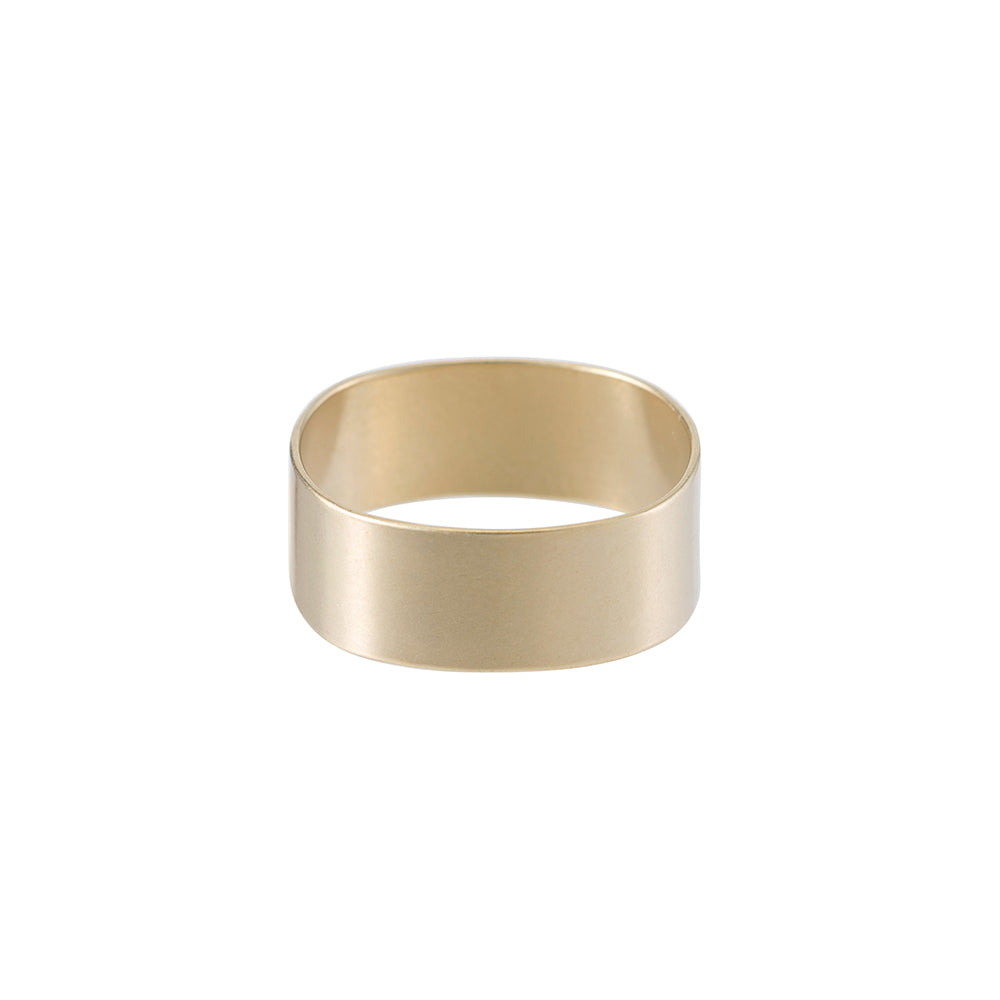 14k Gold Plane Ring | Colleen Mauer Designs